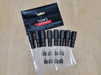 Spark Plug Wire Boot & Terminal LSX LS1 LS LT1 LT Coil Pack 180 degree ...