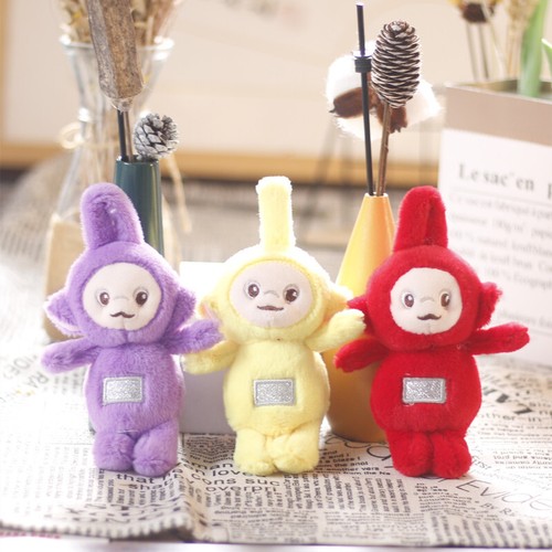 Soft Teletubbies Plush Keychain Able Short Plush Bag Charm Toy | eBay