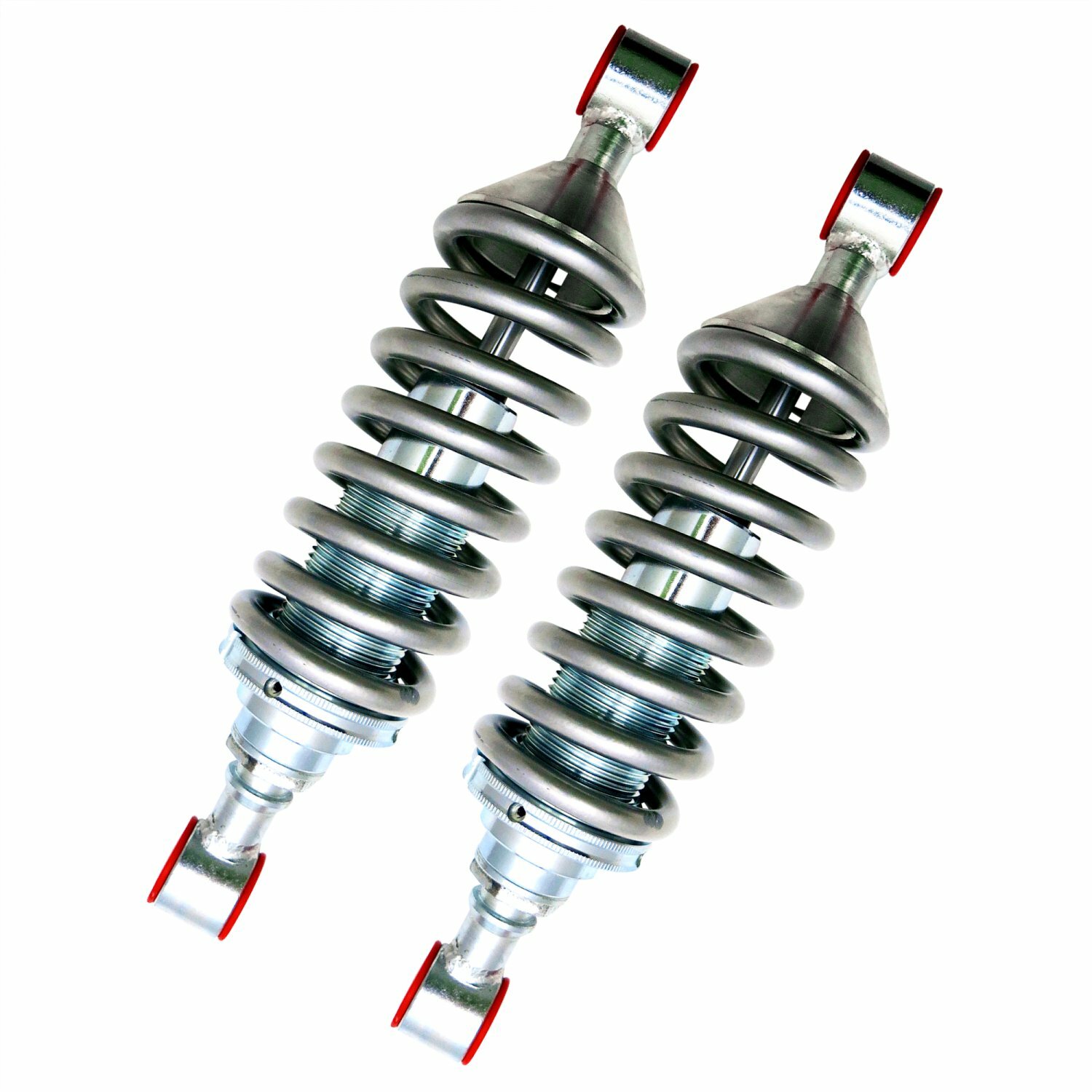 Street Rod Rear Coil Over Shock Set 180-230lbs Progressive Spring Loop ...