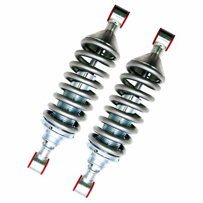 Street Rod Rear Coil Over Shock Set 180-230lbs Progressive Spring Loop ...