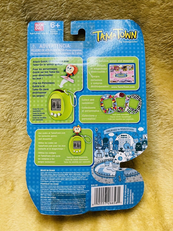 2010 BANDAI TAMATOWN GOTCHI FIGURE RINGOTCHI #156 CONNECT & PLAY WITH ...