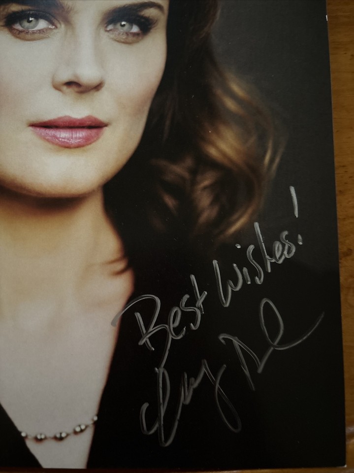 Emily Deschanel Signed 8X10 Photo Auto Autograph Autographed | eBay