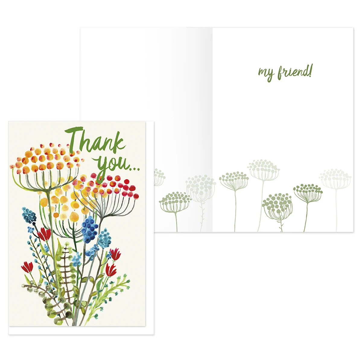 Value Pack Thank You Card Set (Style A) - 10ct. | eBay