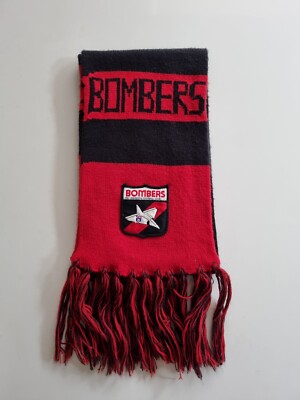 Essendon Bombers AFL Footy Football Scarf vintage retro | eBay Australia