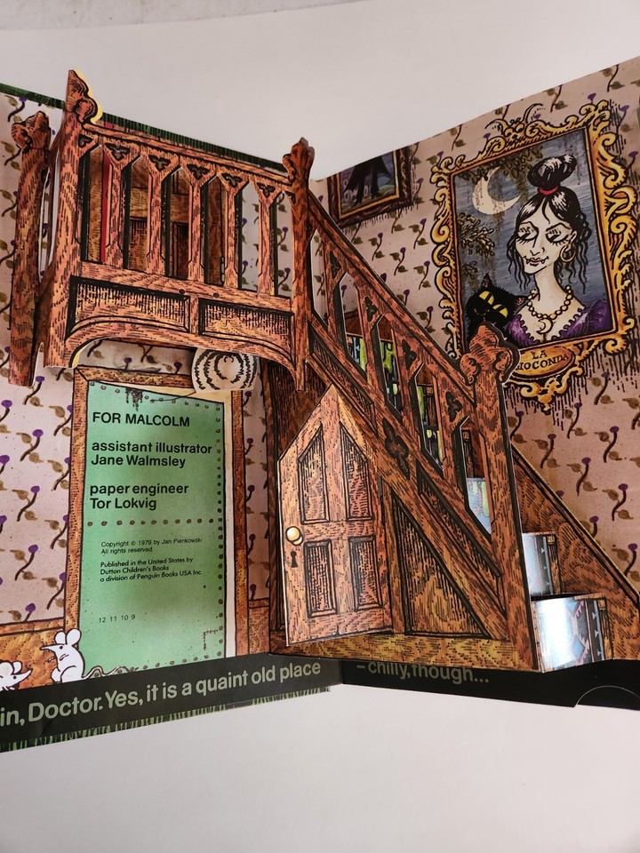 Jan Pienkowski HAUNTED HOUSE Pop-Up Book Halloween Dutton | eBay