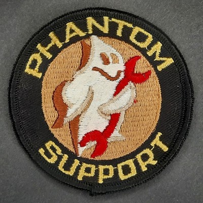 Original USAF Patch Phantom Support McDonnell Douglas F-4 Aircraft USMC ...