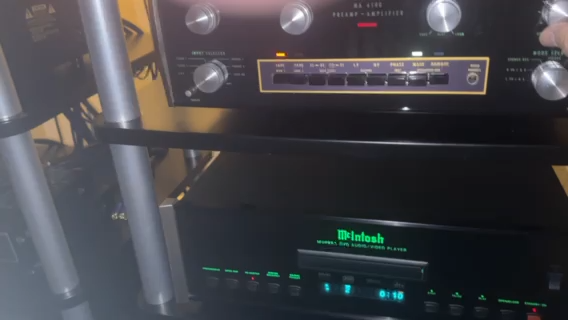 Mcintosh CD DVD Player Works very well Mcintosh shipping Box Remote ...