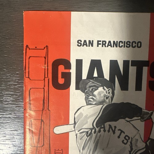 San Francisco Giants 1963 Official Program And Scorecard | eBay