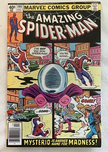 AMAZING SPIDER-MAN #199 (FN-VF)? 1979 MYSTERIO COVER & APPEARANCE ...