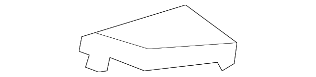 Genuine Jet Black Rear Passenger Side Door Armrest Pull Cup Bolt Cap ...