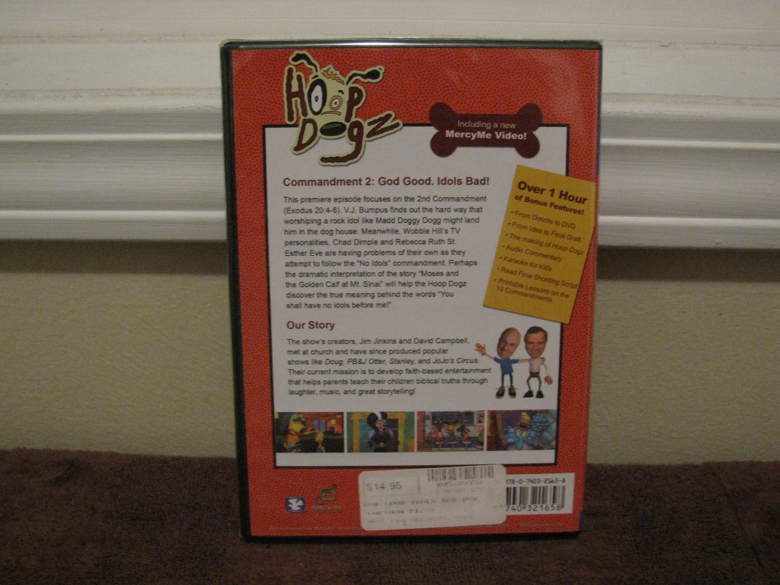 HOOP DOGZ - God Good, Idols Bad! Commandment #2 - Kid's Christian DVD ...