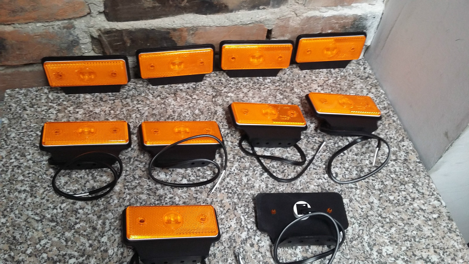 Mercedes Sprinter LED 12V/24V Side Amber Marker Lamp Lens New Lights x ...