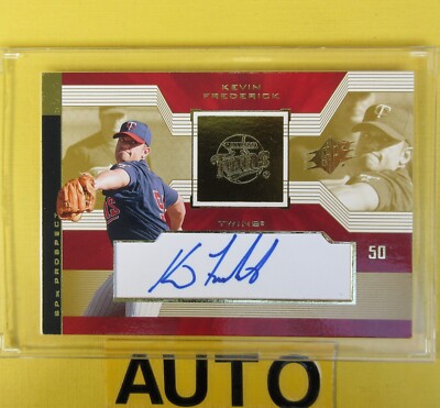 KEVIN FREDERICK 200 ROOKIE SPx AUTO. #131 Minnesota Twins | eBay