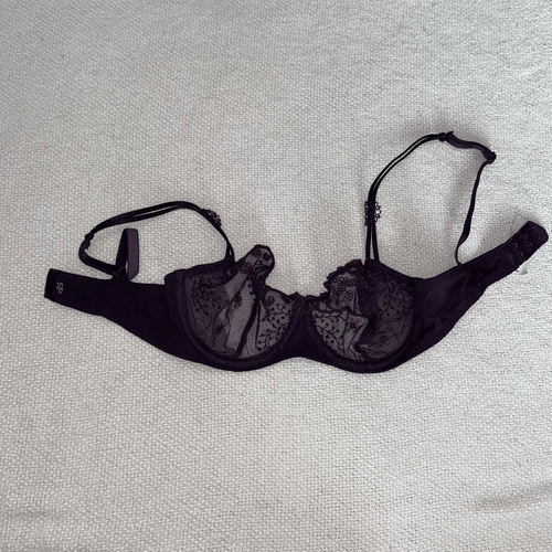 Simone Perele purple lace underwire bra | Sz 30D | eBay
