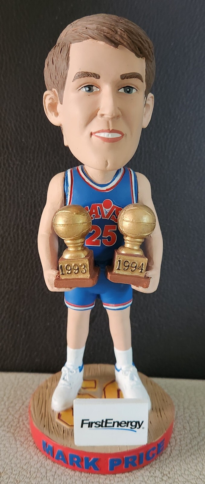2020 Mark Price Cleveland Cavaliers with 3 Point Trophy Bobblehead | eBay