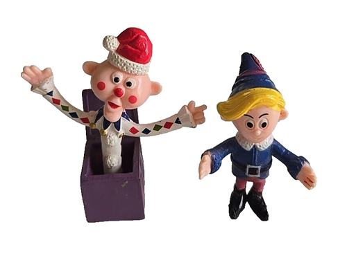 VTG Rudolph Island of Misfit Toys Charlie & Hermey Christmas Action ...