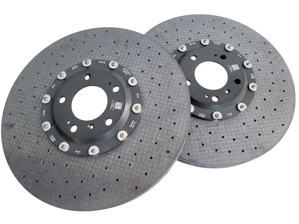 Lamborghini Urus - Carbon Ceramic Brake Disc Rotor - FRONT Left / Right ...