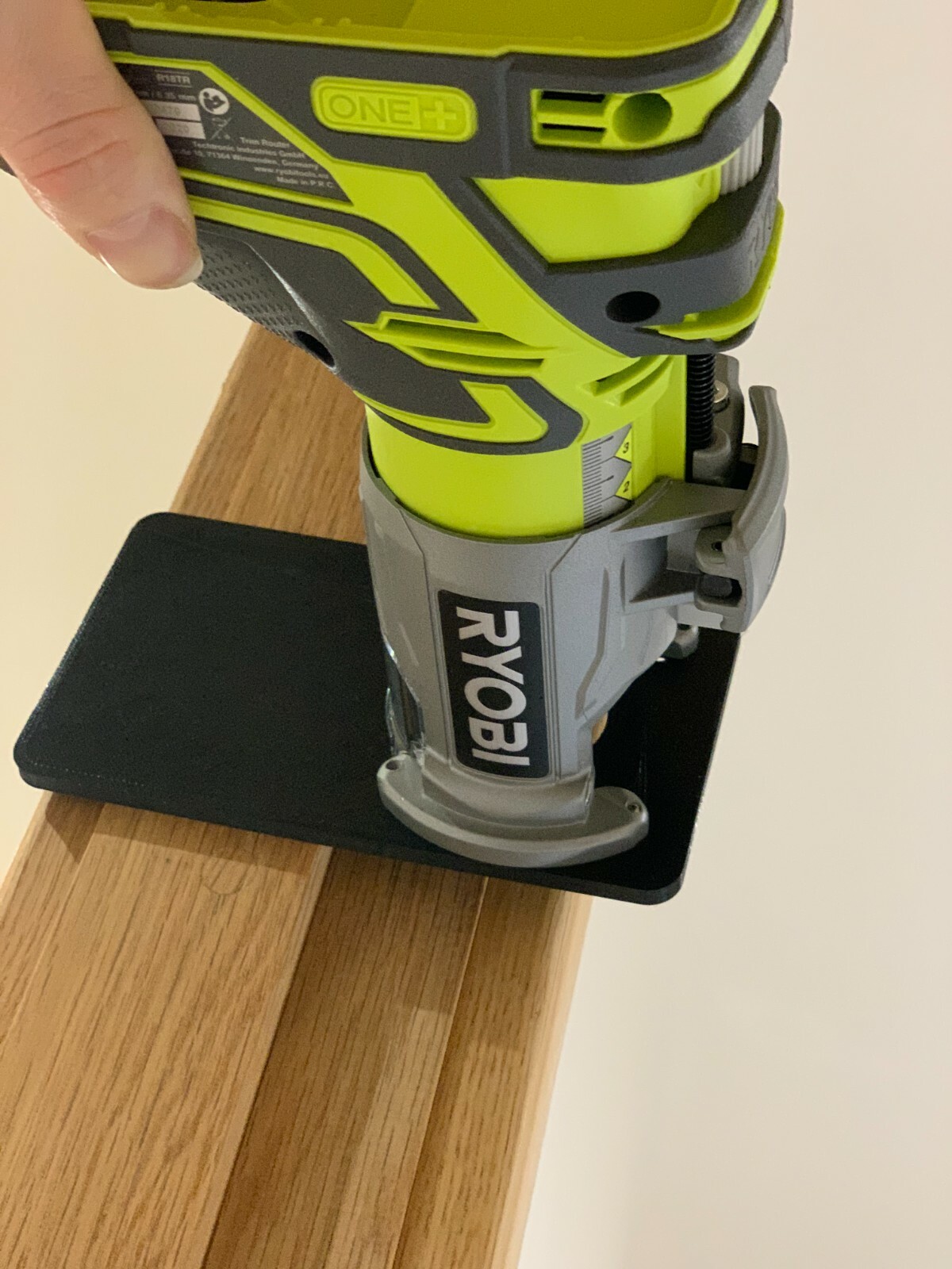 Router Sub BASE PLATE for Ryobi R18TR-0 ONE+ Cordless Trim Router | eBay