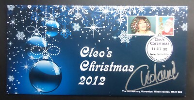 GB 2012 Cleo Lane SIGNED Christmas Bletchley Park Post Office FDC Ltd ...