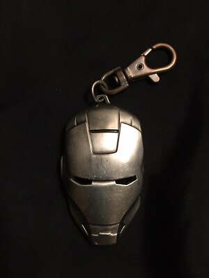 2010 METAL MASK FACE KEYCHAIN KEY CHAIN RING FOR MARVEL IRON MAN | eBay