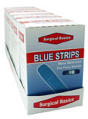 300 Blue Band Aids Metal Detectable Strips 50/box (X6). | eBay Australia