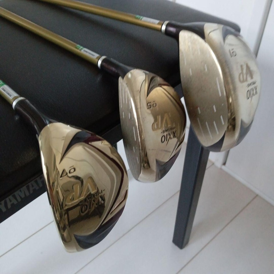 Senior XXIO PRIME VP Club Set 1W 5W 7W 9i Pw Sw 6pc RH Graphite Golf ...