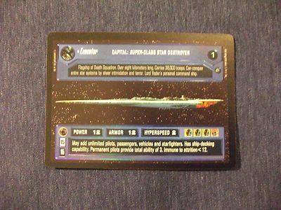 Star Wars CCG Reflections I 1 Foil Executor | eBay