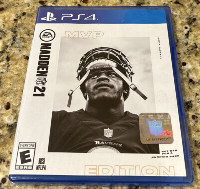 Madden NFL 21 MVP Edition PS4 (Football Sports, Lamar Jackson ...