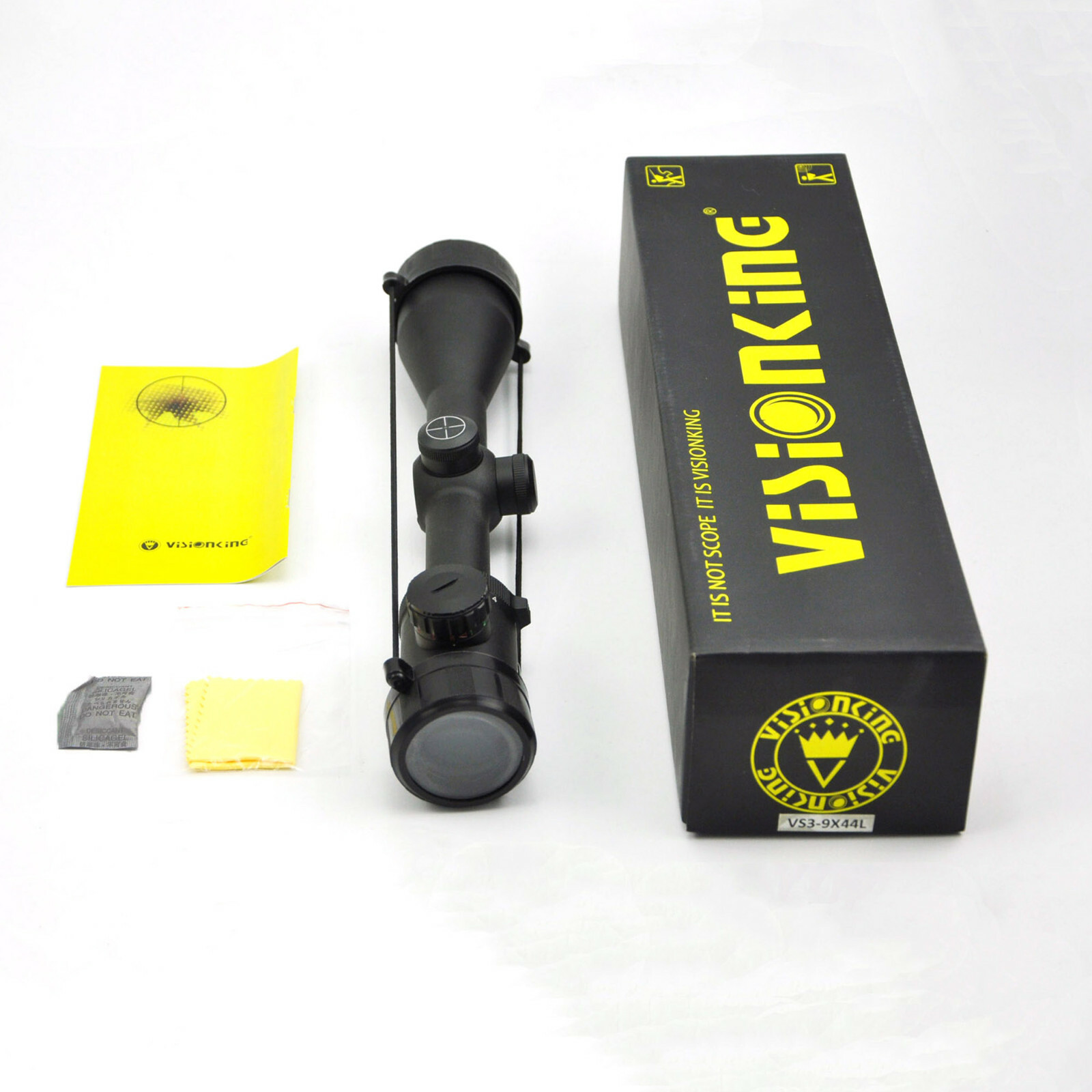 Visionking 3-9x44 Rifle scope Illuminated Rifle scopes Hunting Tactical ...