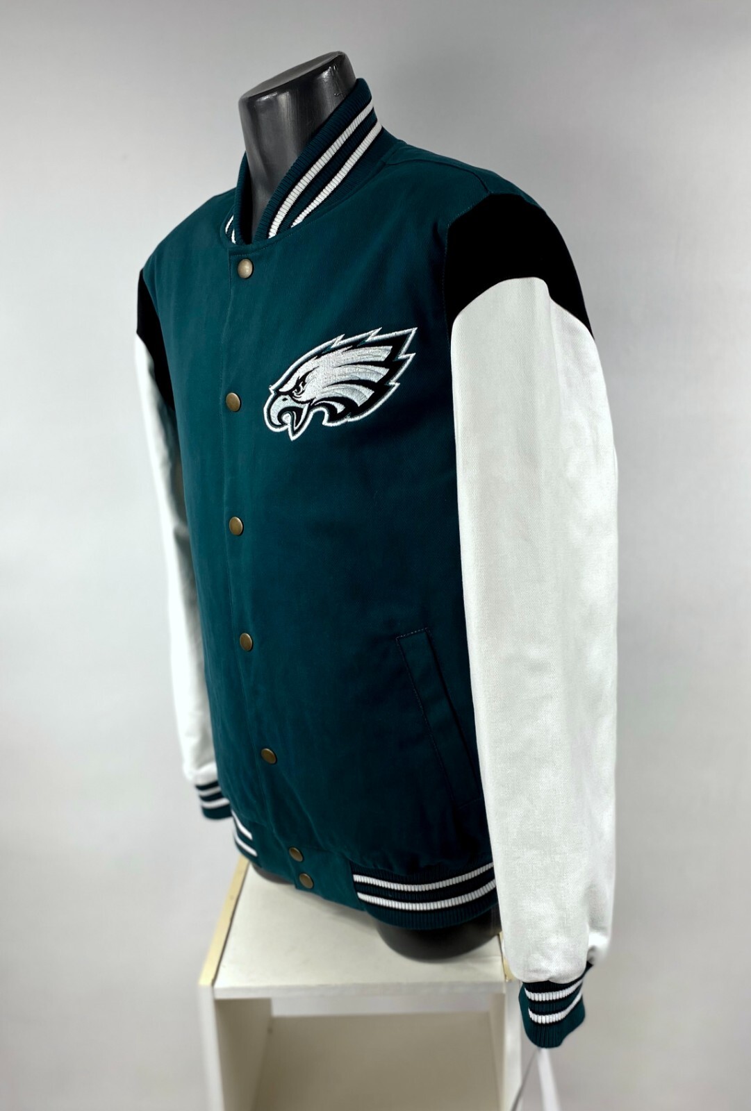 PHILADELPHIA EAGLES Super Bowl CHAMPIONSHIP Jacket S XL 2X | eBay