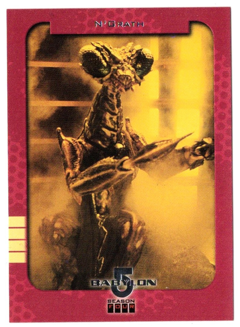 1998 Skybox Babylon 5 (Season 4) Season 1 Retrospectives #S12 N'Grath ...