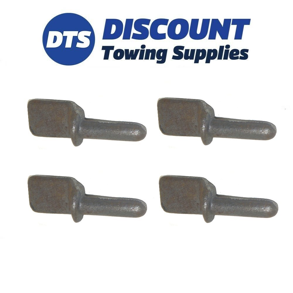 Trailer Tail Gate Drop Side Weld on Gudgeon Pin Hinge 1/2 inch ( x 4 ...