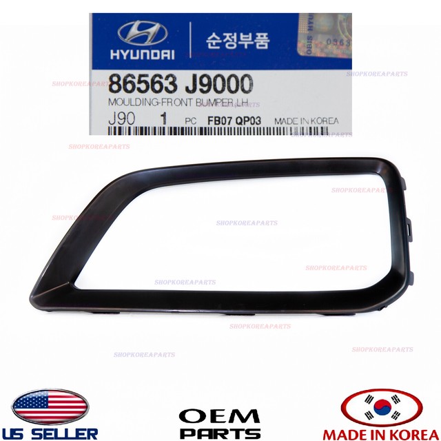Genuine Hyundai Moulding-front Bumper LH 86563J9000 OEM for sale online ...