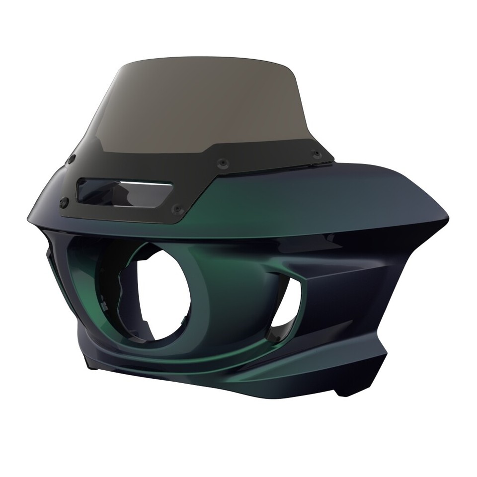 Snake Venom ST Style Front Fairings For Harley Low Rider/S, Street Bob ...