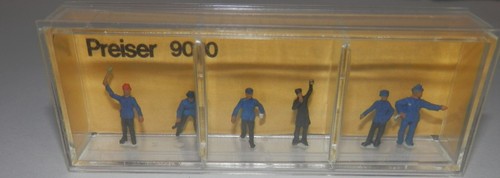 Preiser N Scale Railroad Personnel #9010 NIB | eBay