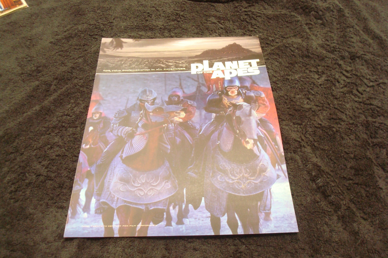 PLANET OF THE APES 2001 ad Tim Roth as General Thade, Mark Wahlberg ...