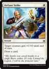 Defiant Strike - Foil x1 - War of the Spark - NM-Mint, English - War of ...