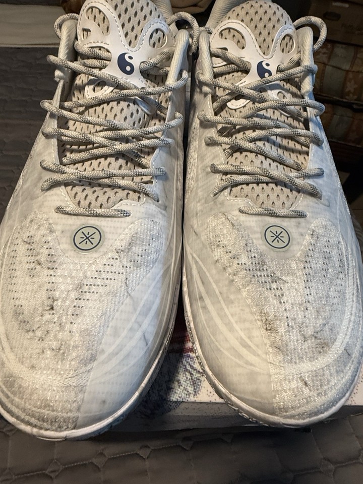 Li-Ning WADE Men’s Low Top Lace-Up Basketball Sneaker White ABPV009-4 ...