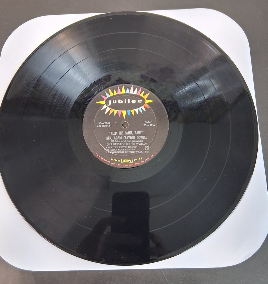 Adam Clayton Powell "Keep the Faith Baby" Live Recording 1967 Vinyl JGM ...