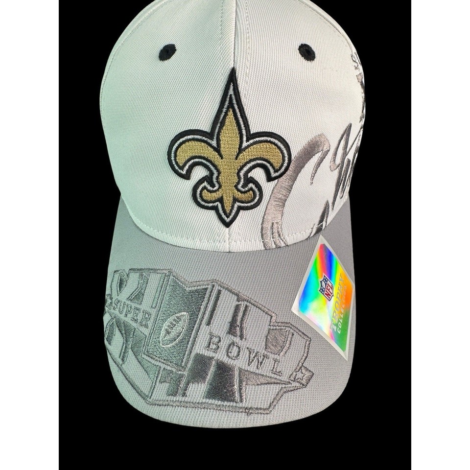 NEW ORLEANS SAINTS CAP Reebok On field Super Bowl XLIV Champions | eBay