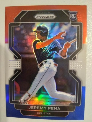 2022 Panini Red, White & Blue Prizm Jeremy Pena card #17 | eBay