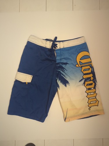 Corona Beer Beach Shorts Bermuda Pool Fishing Cerveza México Size 32 ...
