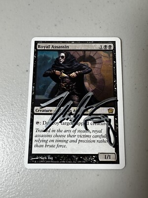 MTG Magic Royal Assassin Signed Artist Proof 9th Edition Mark Zug | eBay