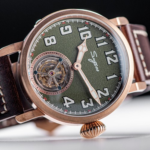 Sugess Tourbillon Master X CuSn8 Seagull ST8230 Mechanical Men Watch ...