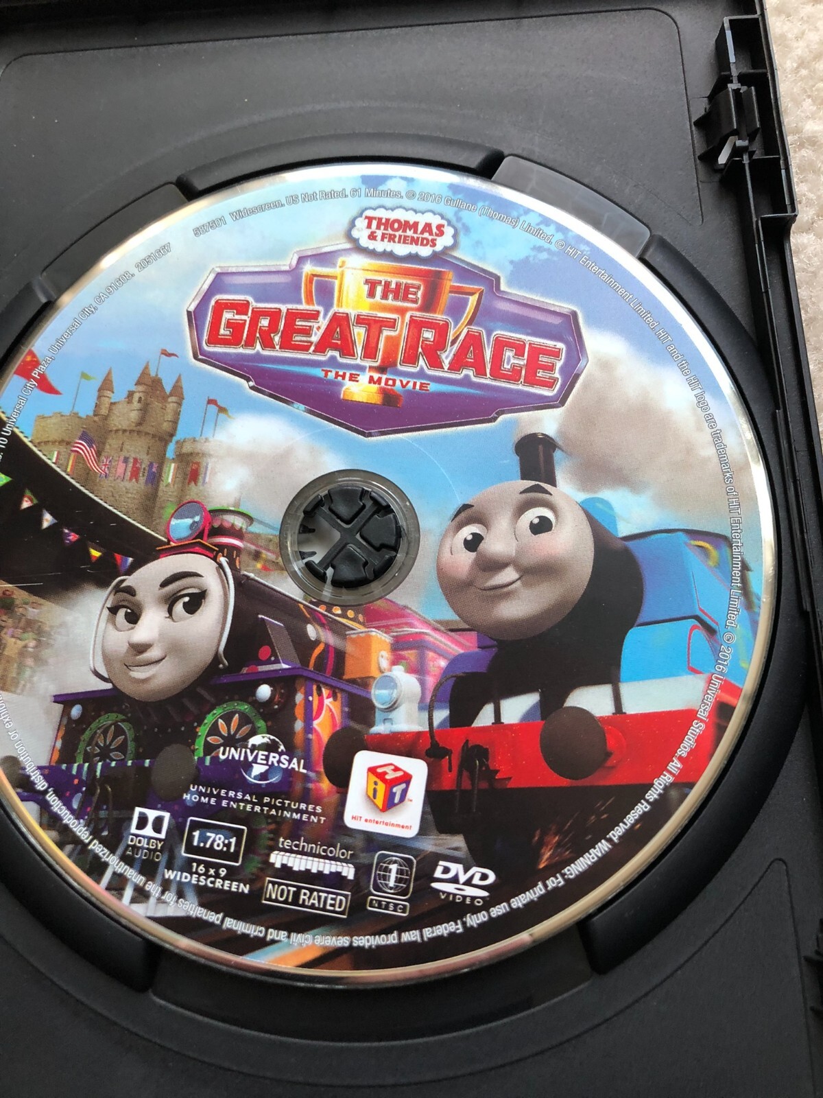 Thomas and Friends: The Great Race (DVD) Like New with Box 25192330575 ...