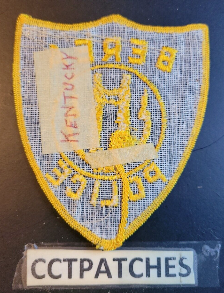 BEREA, KENTUCKY POLICE SHOULDER PATCH KY | eBay