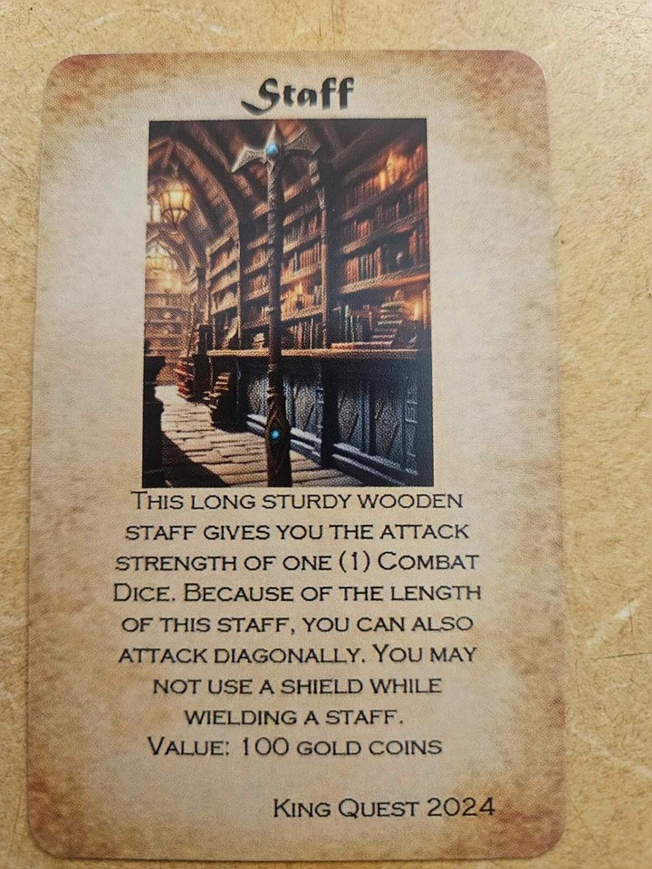 Custom HeroQuest Compatible Equipment Cards (16) – Fan-Made ...