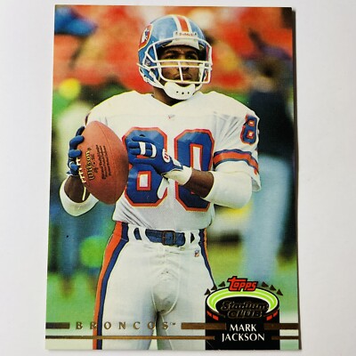 Topps 1992 Stadium Club Football #455 Mark Jackson Football NFL | eBay