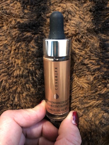 Cover FX Custom Enhancer Drops 0.5 fl. oz. / 15 ml Candelight Shimmer ...
