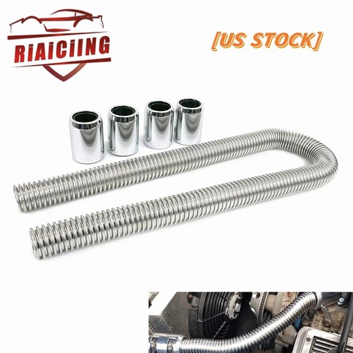 Universal 48-Inch Flexible Radiator Hose Kit with 1-3/4", 1-1/2", 1-1/4 ...